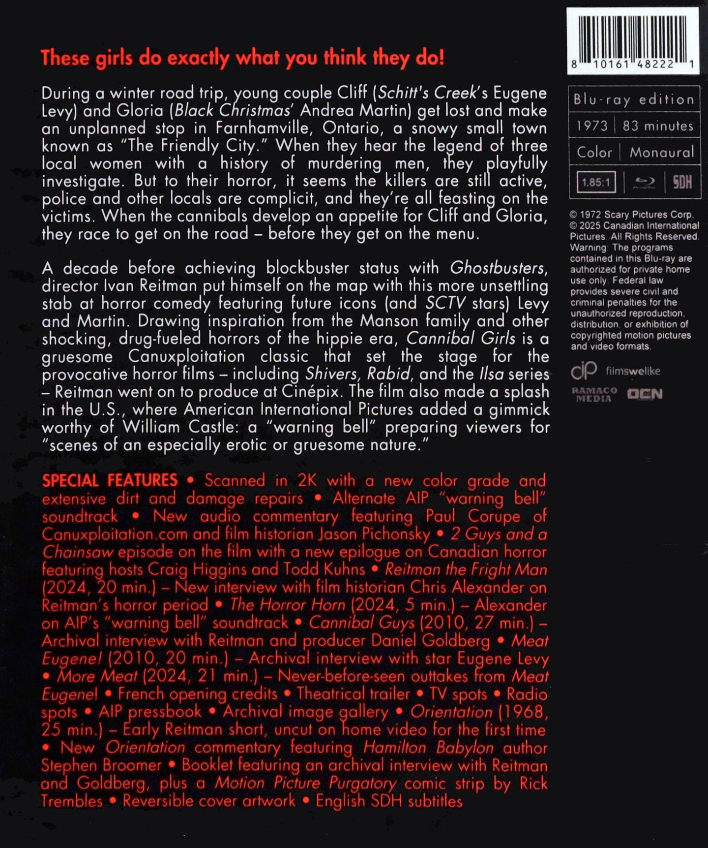 CANNIBAL GIRLS - HamiltonBook.com