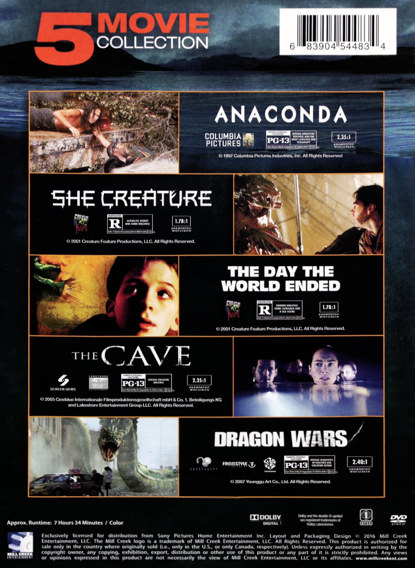 BEASTS FROM THE DARK SIDE: 5 Movie Collection - HamiltonBook.com