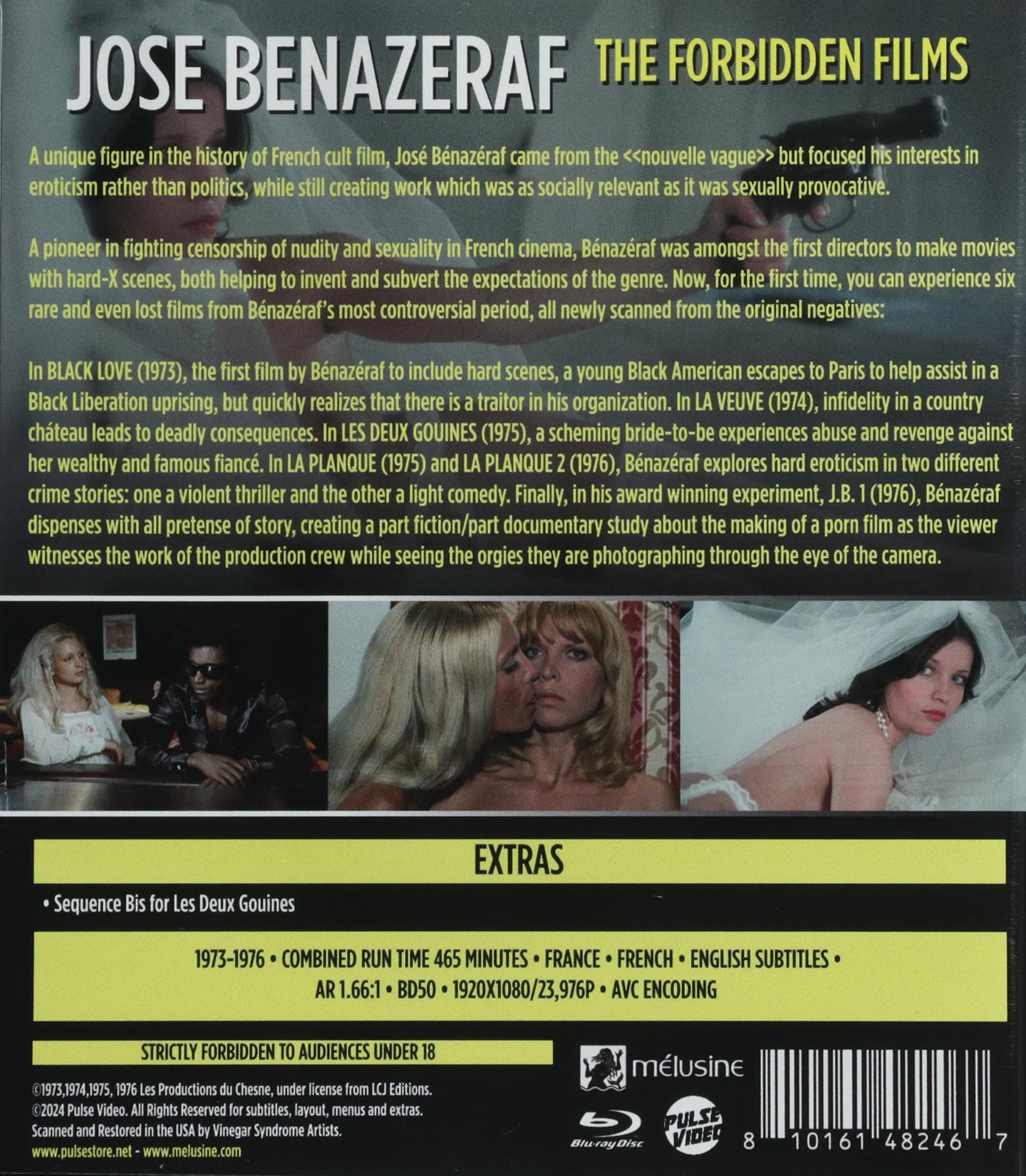 JOSE BENAZERAF: The Forbidden Films - HamiltonBook.com