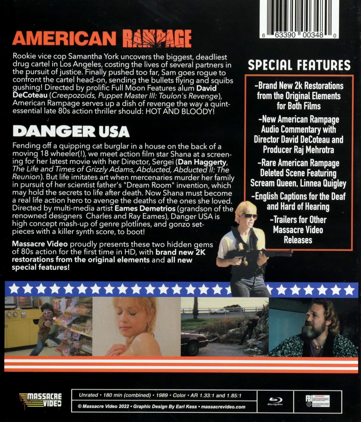 AMERICAN RAMPAGE / DANGER USA - HamiltonBook.com