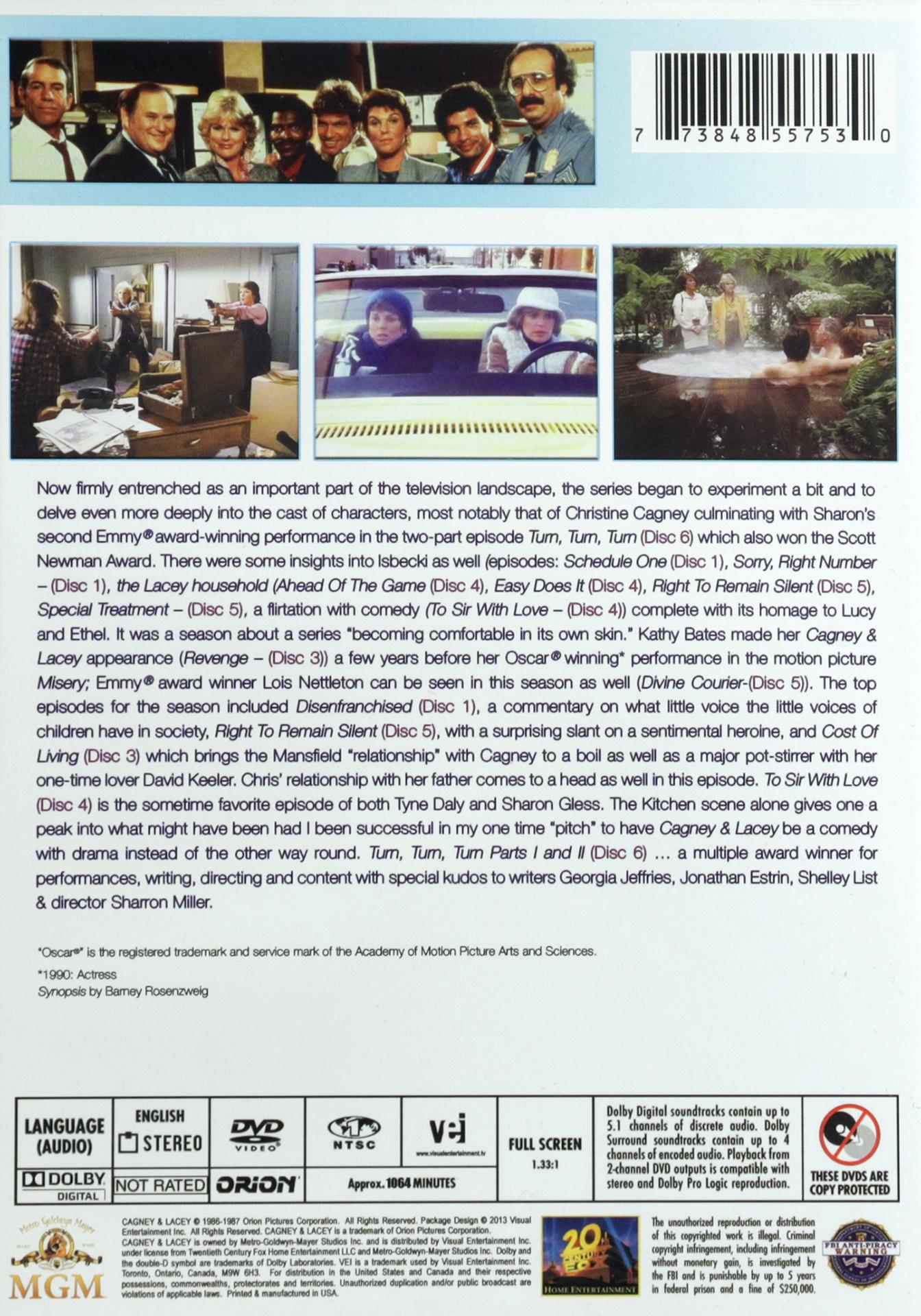 CAGNEY & LACEY: Complete Volume 5 - HamiltonBook.com