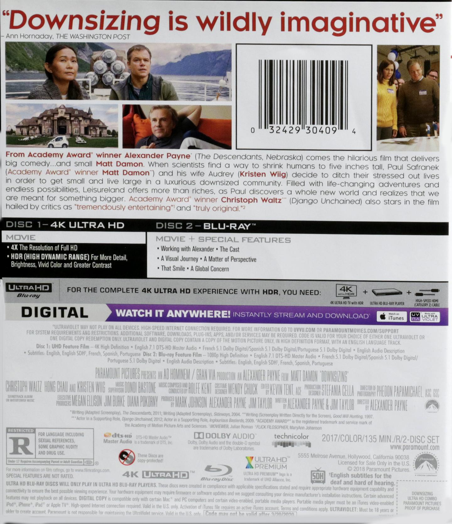 DOWNSIZING - HamiltonBook.com