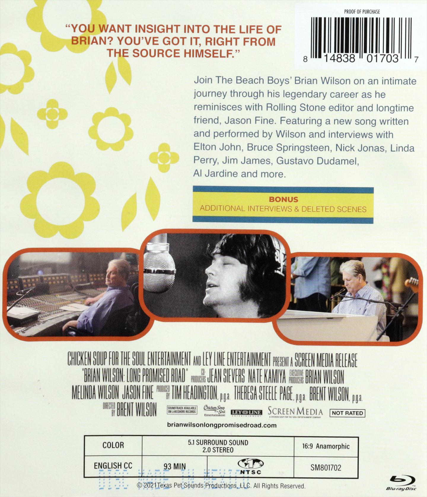BRIAN WILSON: Long Promised Road - HamiltonBook.com