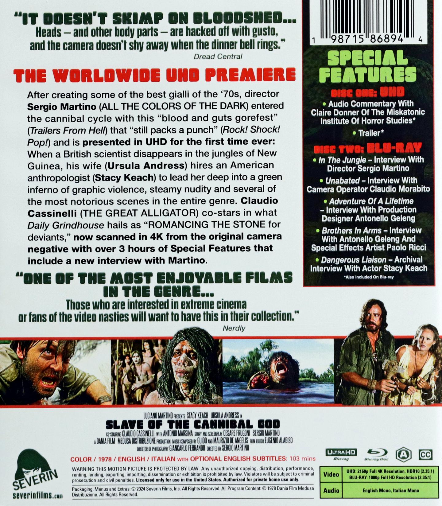 SLAVE OF THE CANNIBAL GOD - HamiltonBook.com