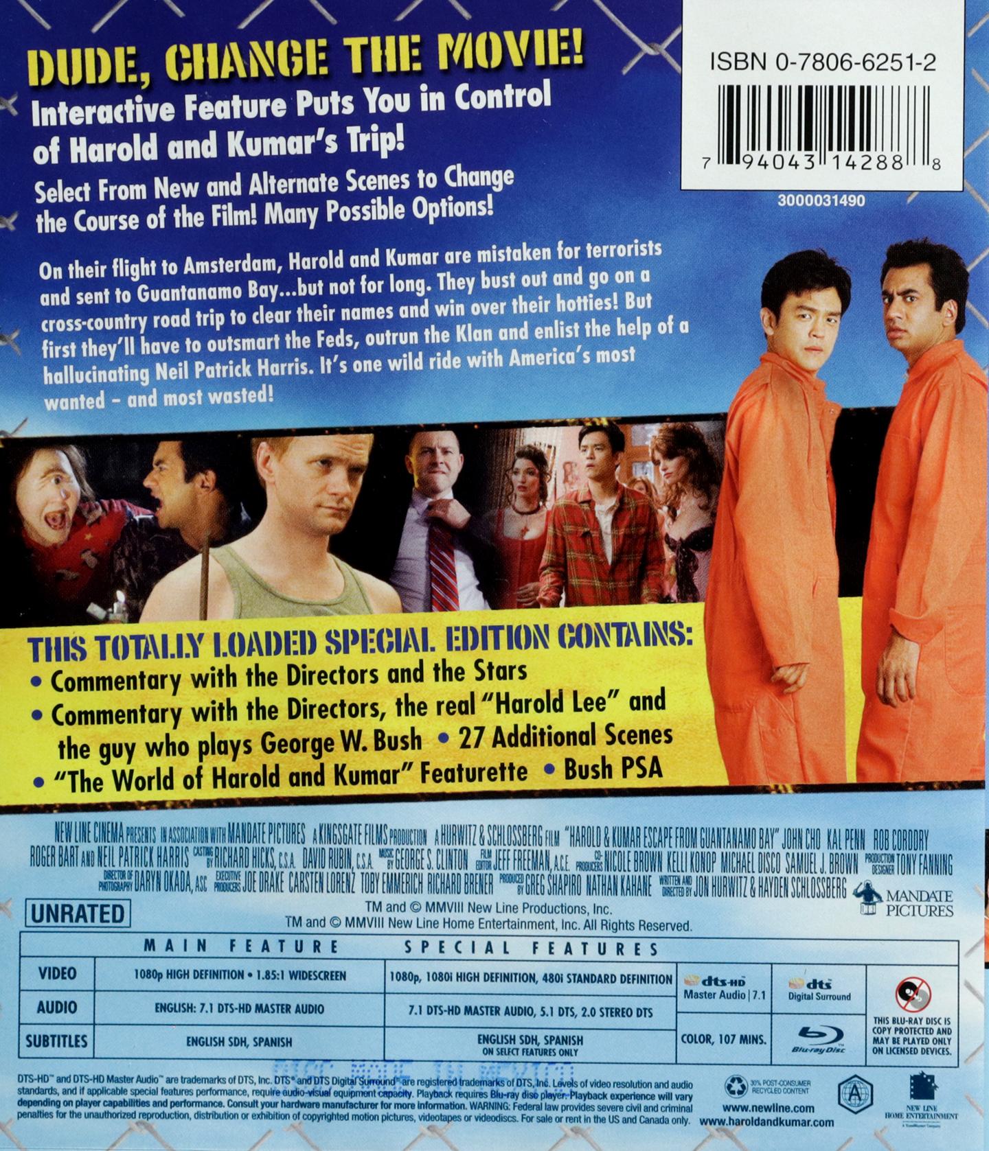 HAROLD & KUMAR ESCAPE FROM GUANTANAMO BAY - HamiltonBook.com