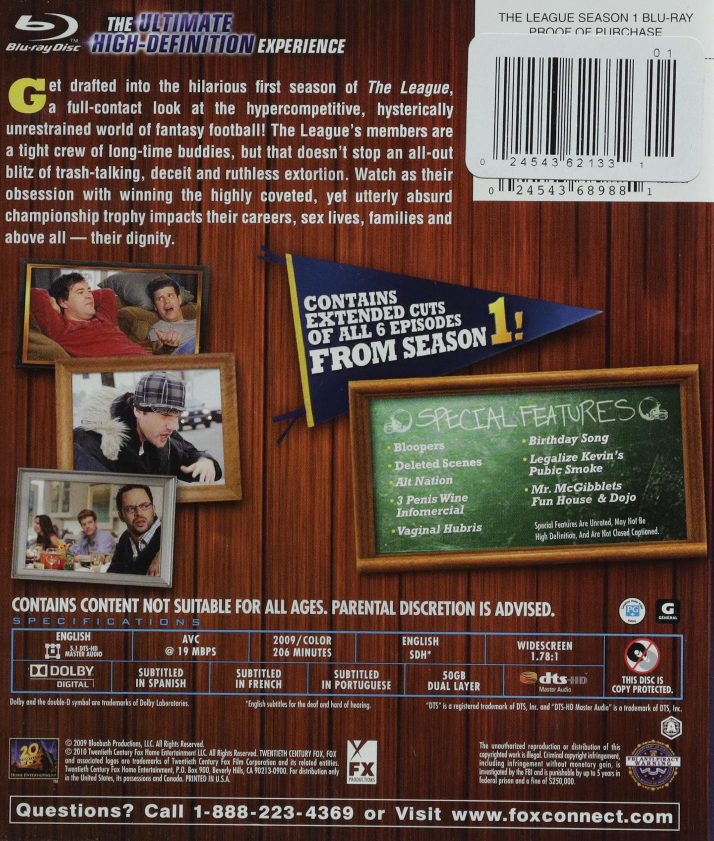 THE LEAGUE: The Complete Season One - HamiltonBook.com