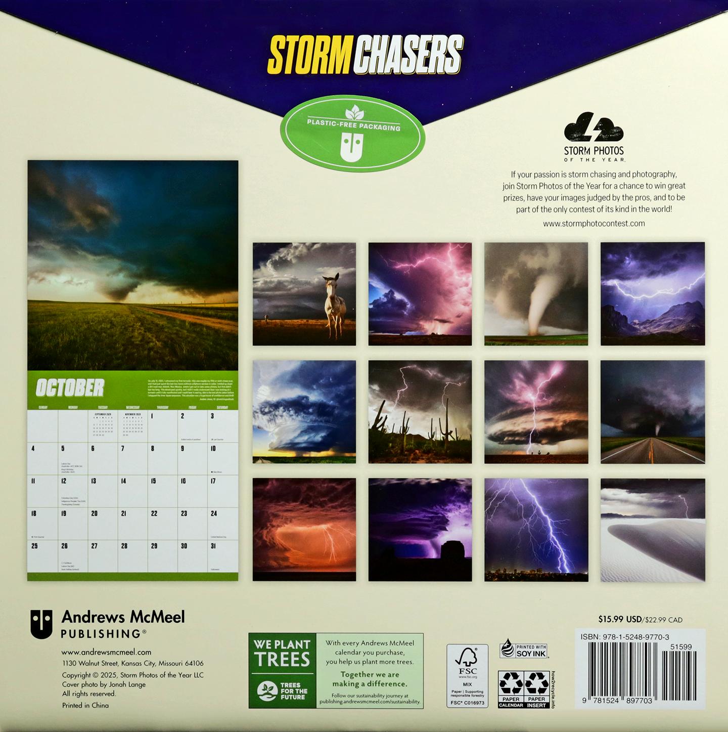 2026 STORM CHASERS CALENDAR - HamiltonBook.com