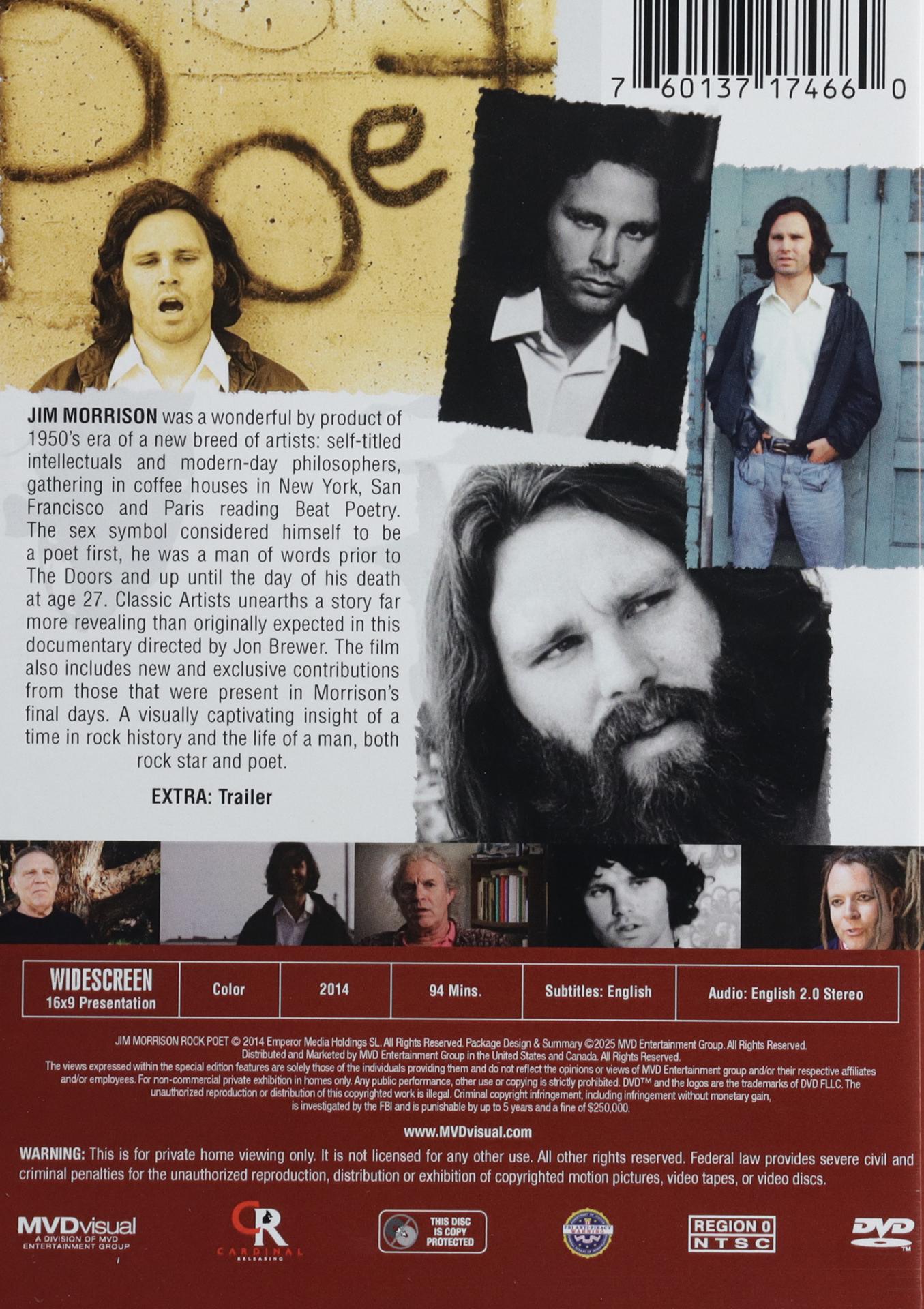 JIM MORRISON: Rock Poet - HamiltonBook.com