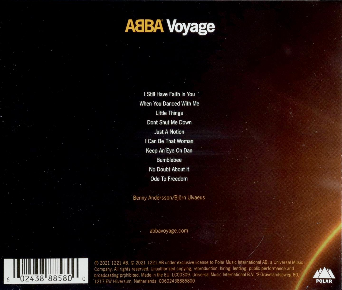 ABBA: Voyage - HamiltonBook.com