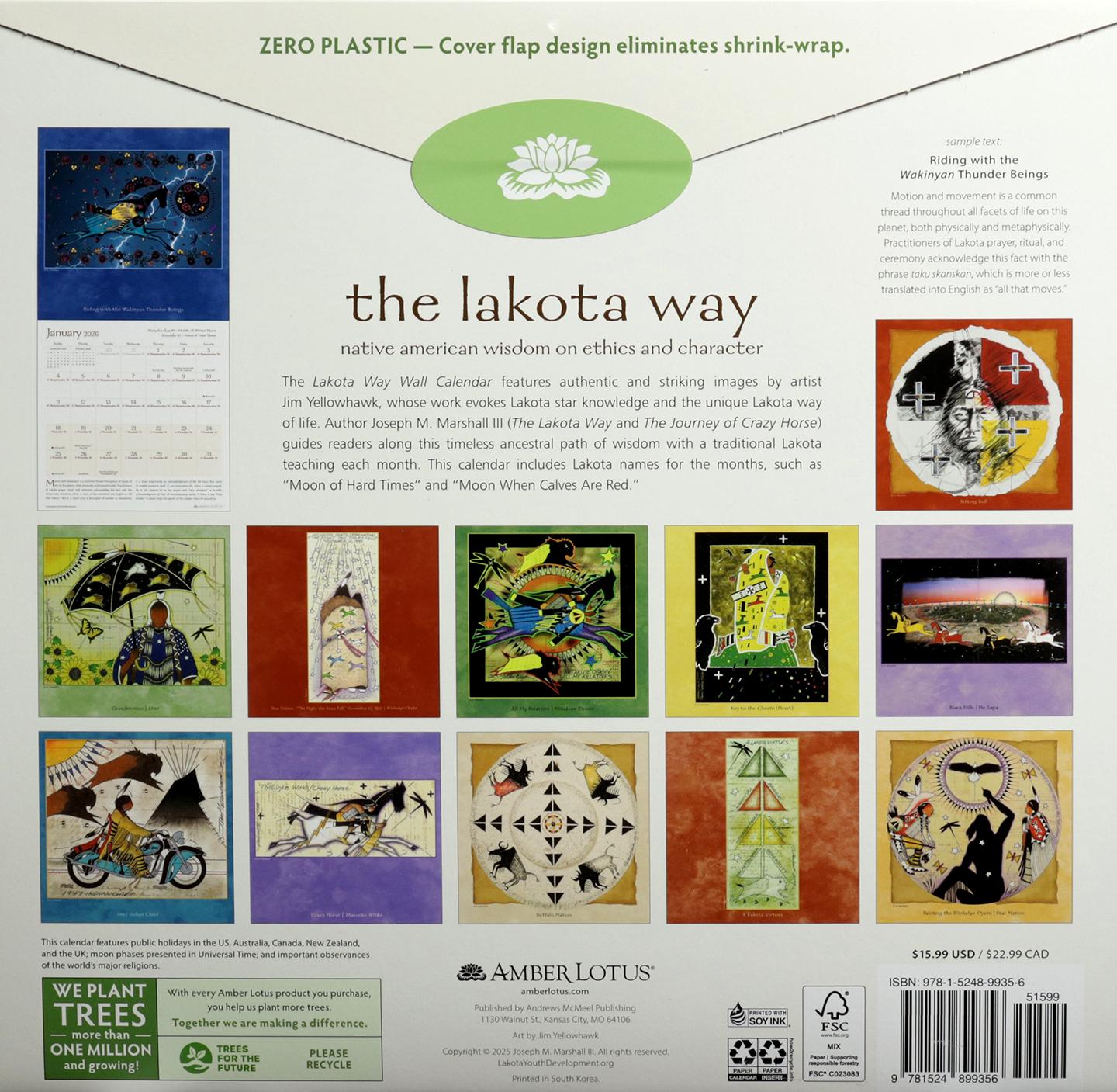 2026 THE LAKOTA WAY CALENDAR - HamiltonBook.com