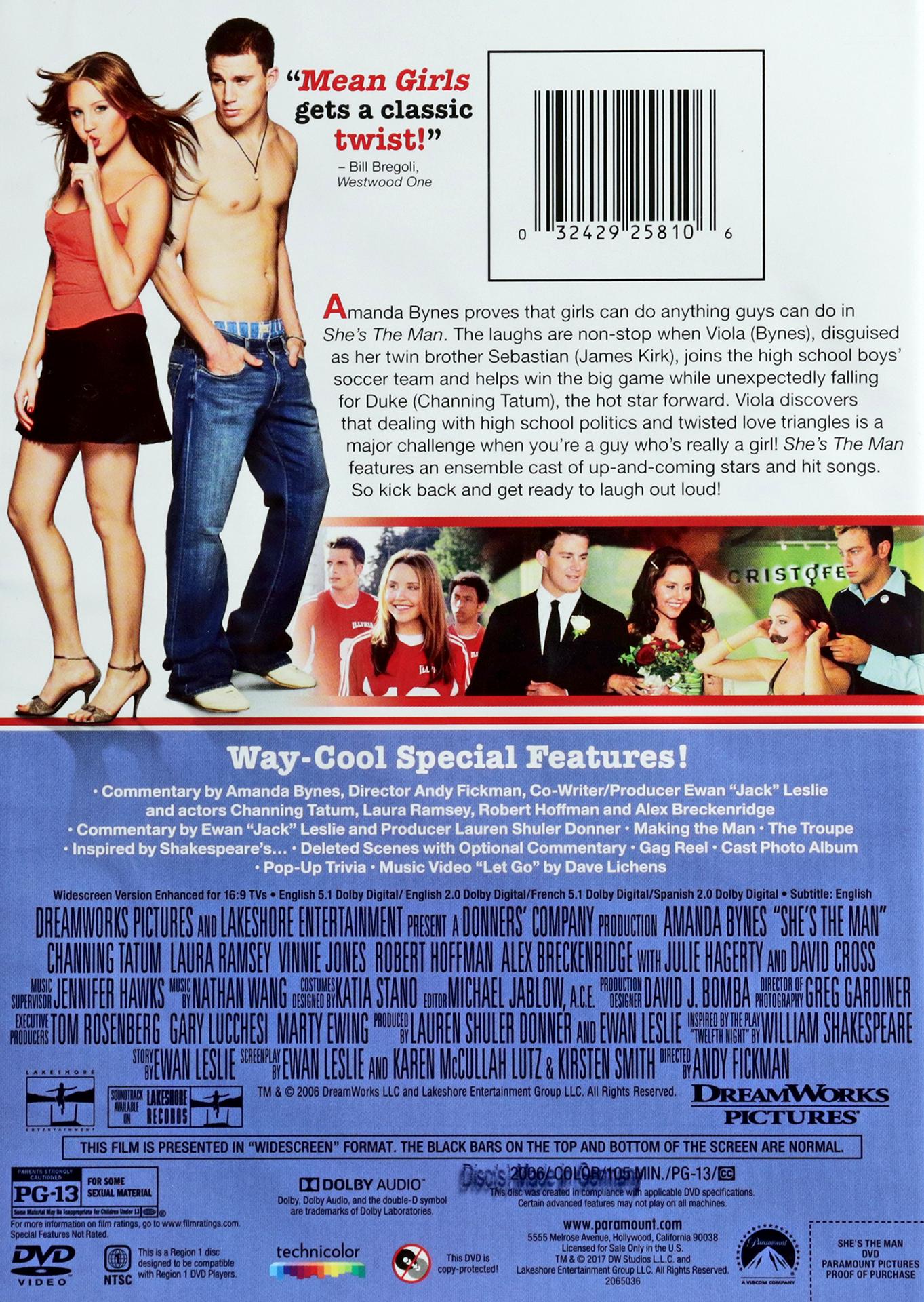 SHE'S THE MAN - HamiltonBook.com