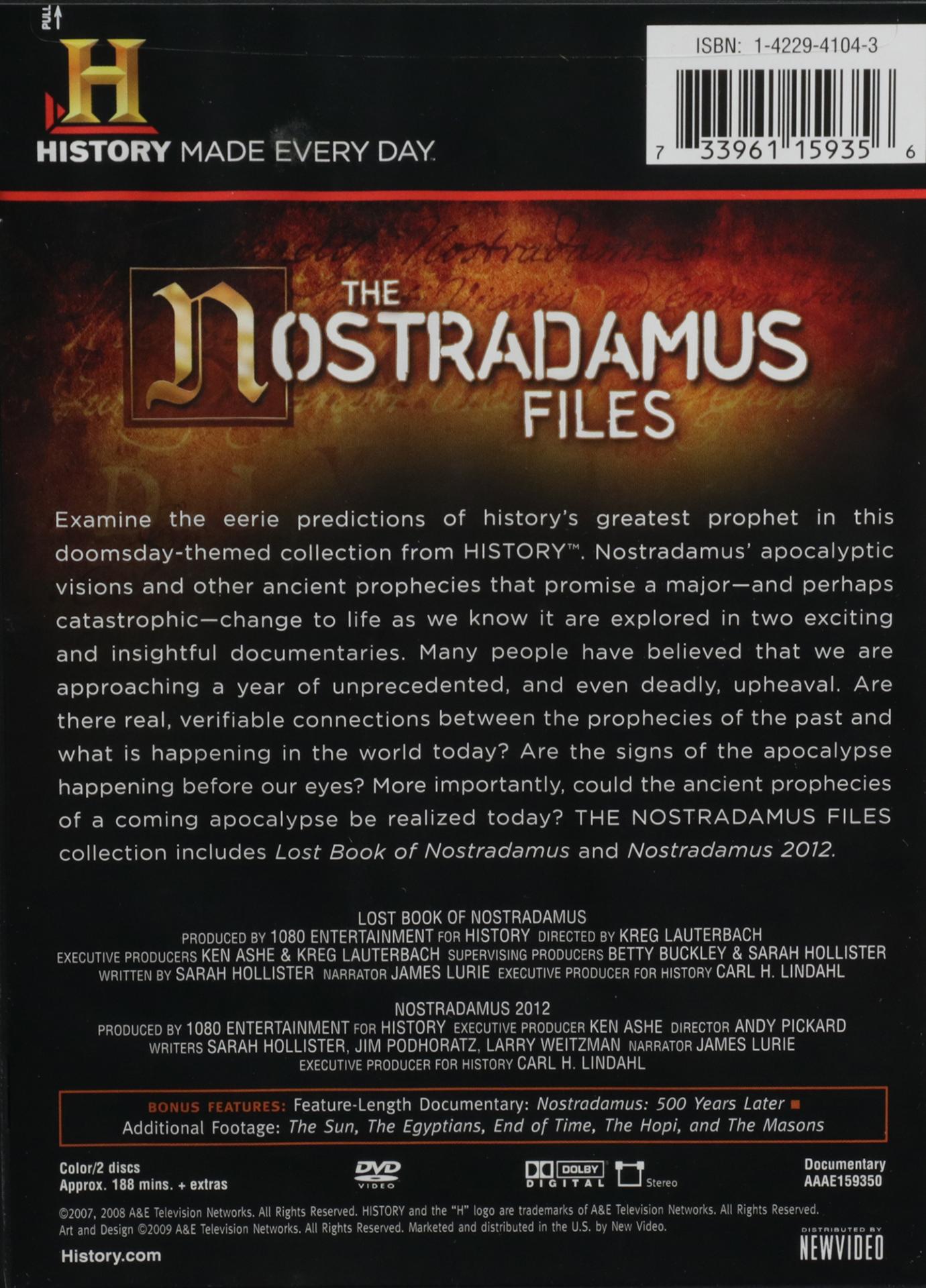 THE NOSTRADAMUS FILES: History Made Every Day - HamiltonBook.com