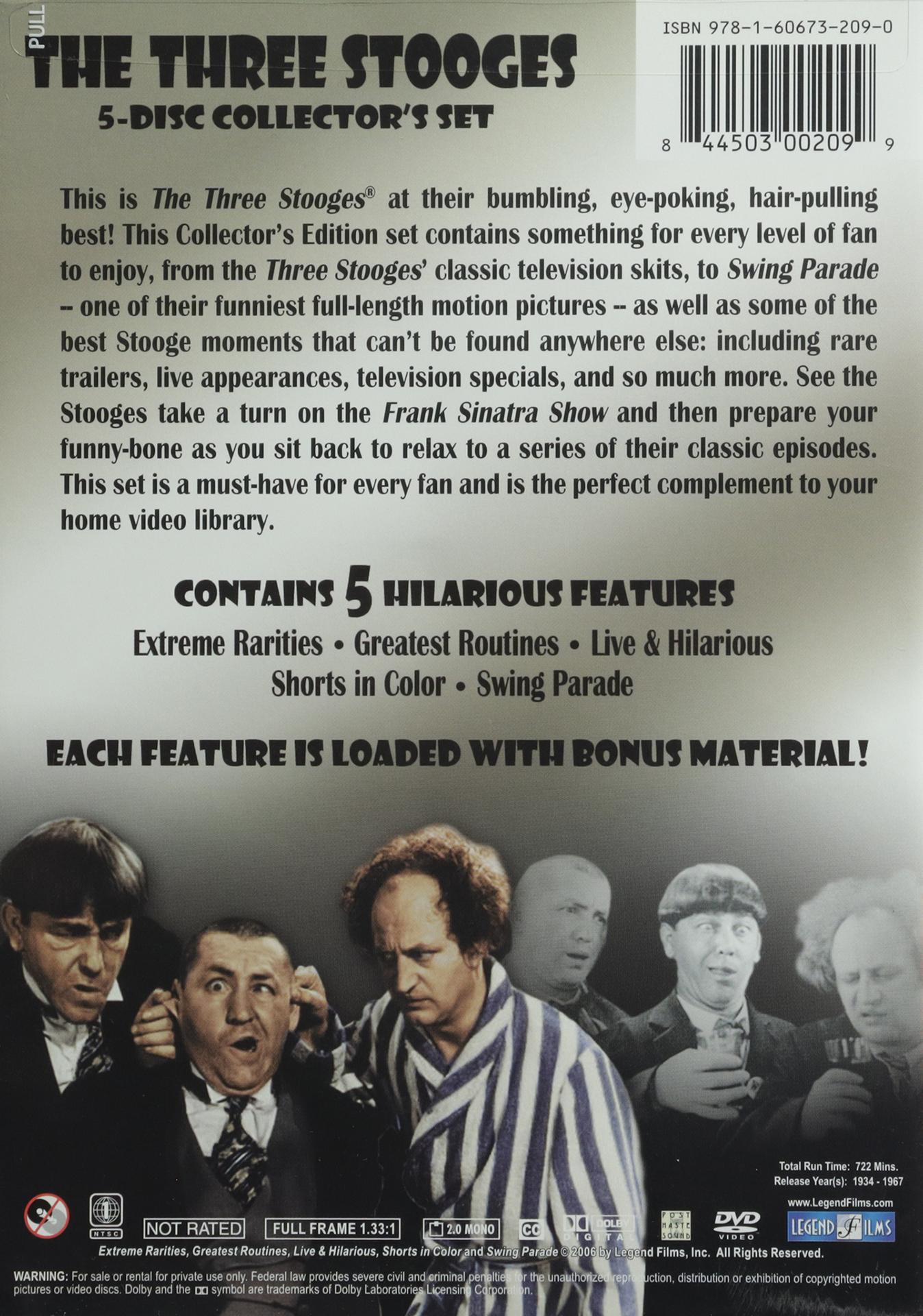 THE THREE STOOGES COLLECTOR'S SET - HamiltonBook.com