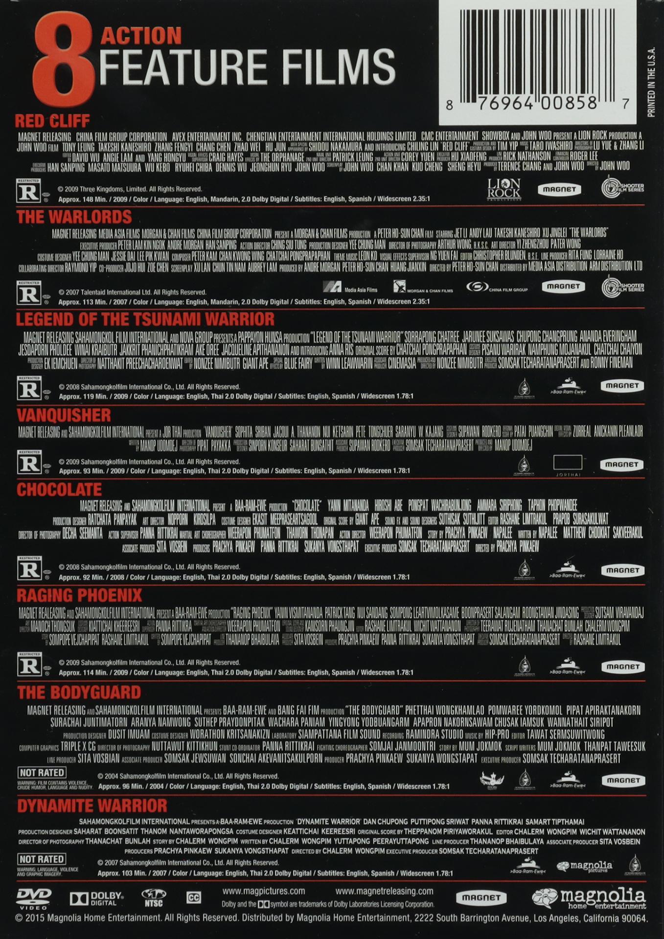 ACTION-8 FILM COLLECTION - HamiltonBook.com