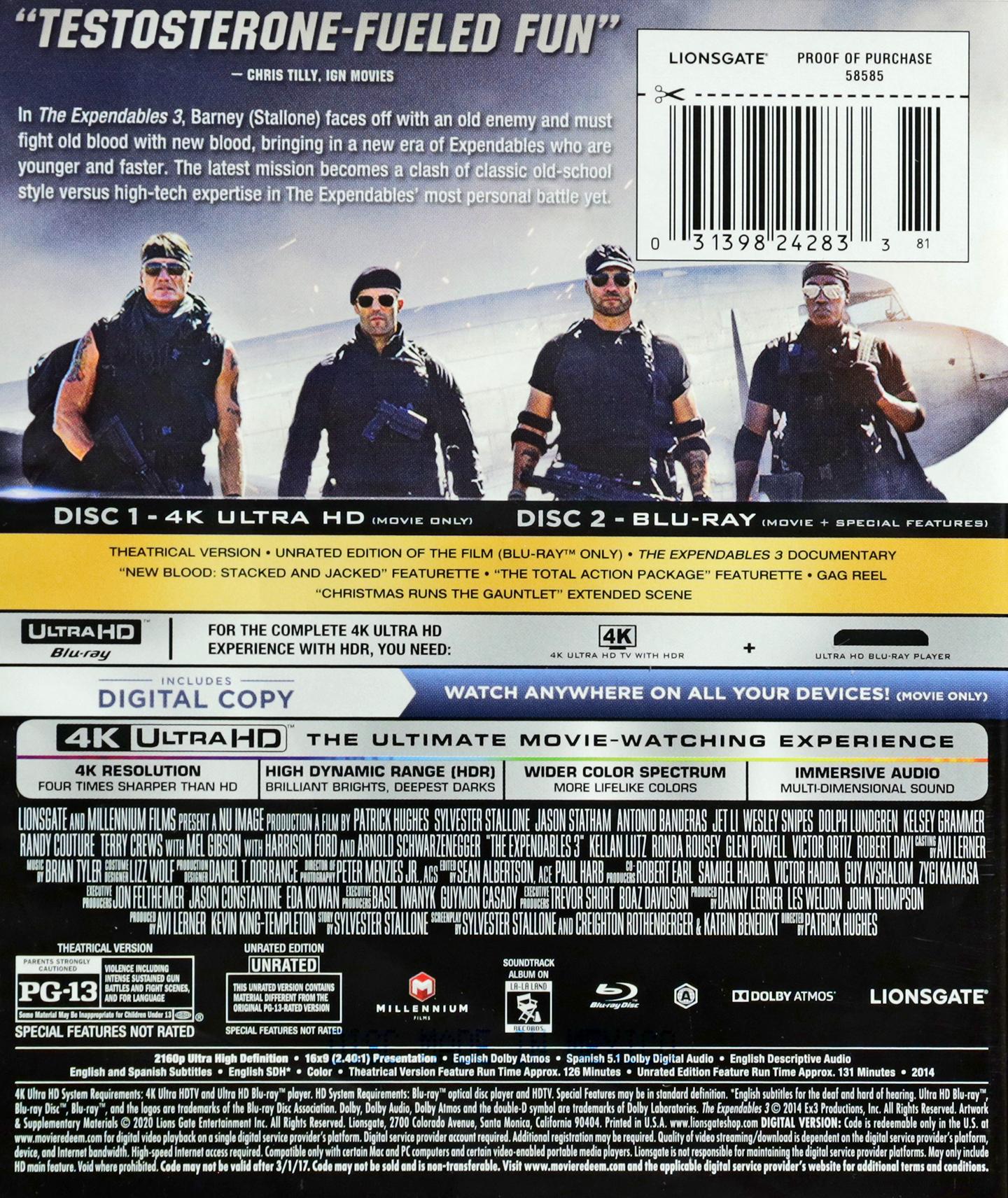 THE EXPENDABLES 3 - HamiltonBook.com