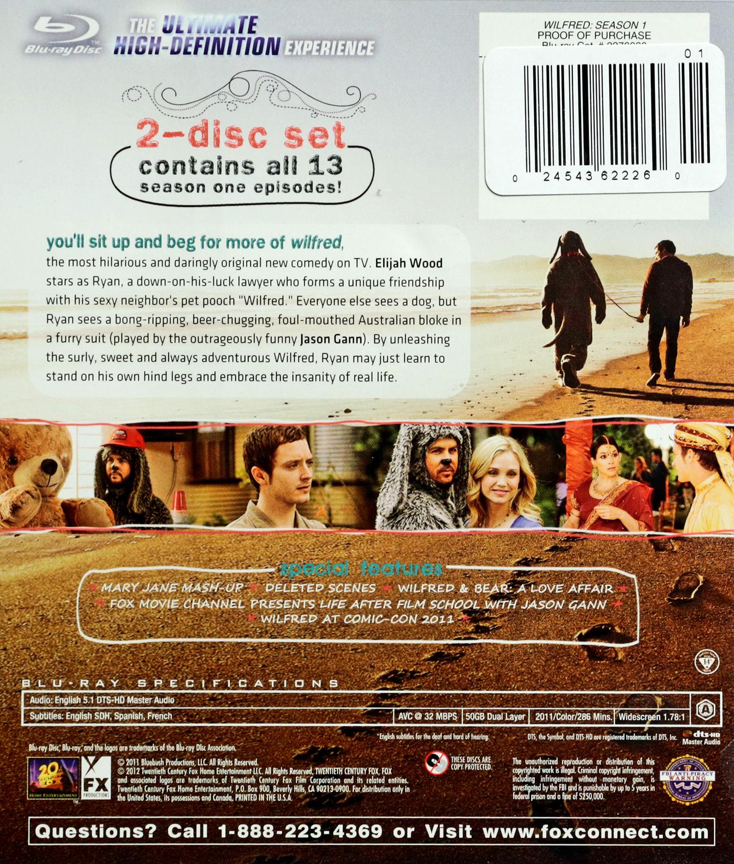 WILFRED: The Complete First Season - HamiltonBook.com