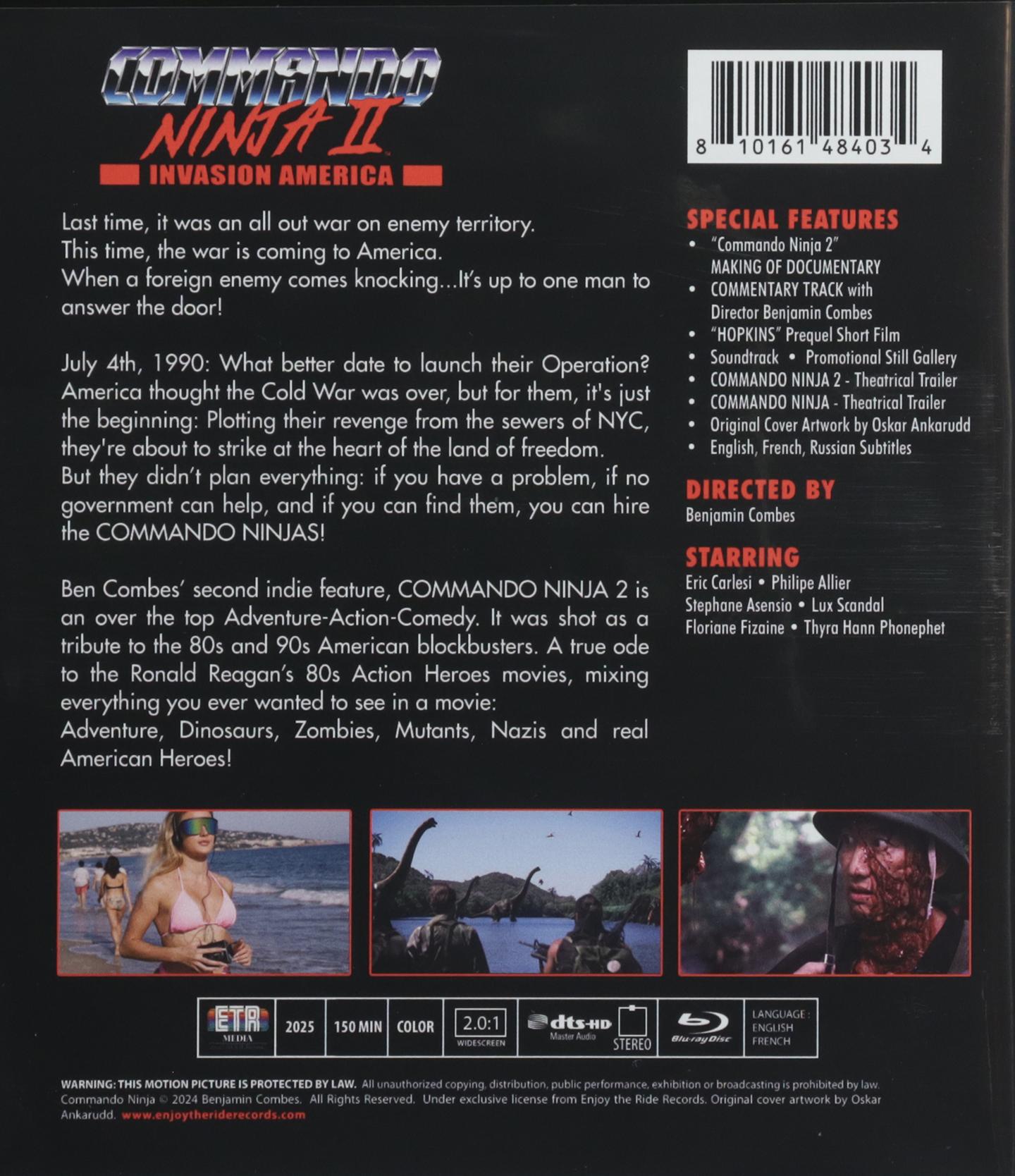 COMMANDO NINJA II: Invasion America - HamiltonBook.com