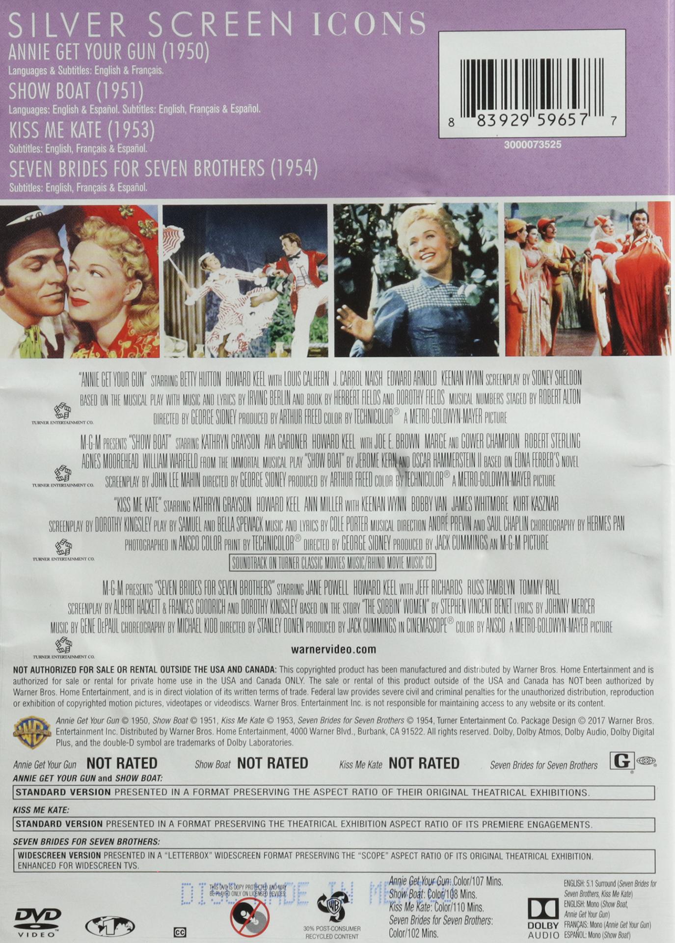 SILVER SCREEN ICONS: Broadway Musicals - HamiltonBook.com