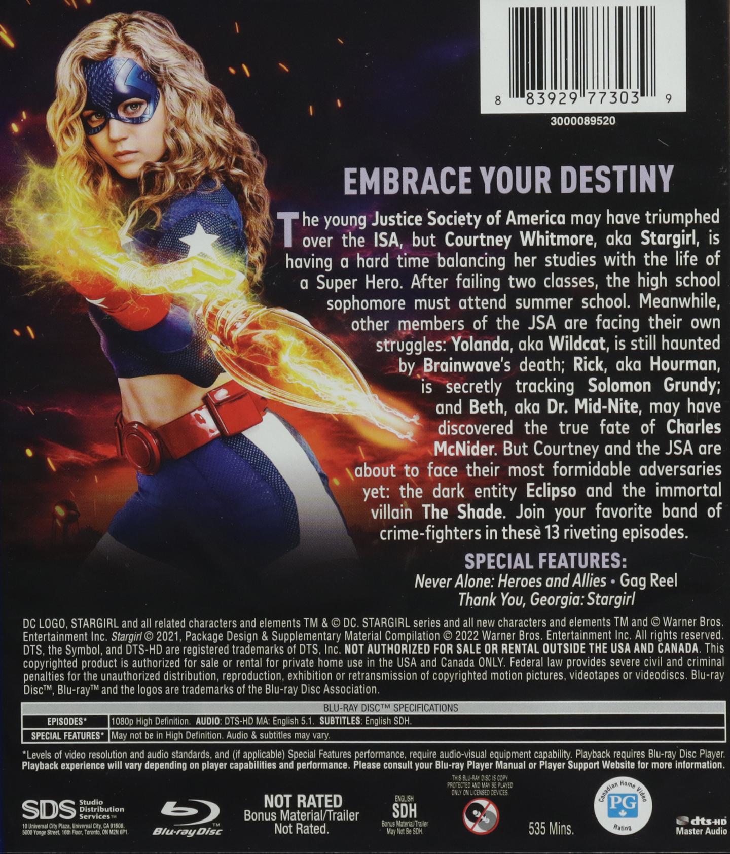 STARGIRL: The Complete Second Season - HamiltonBook.com