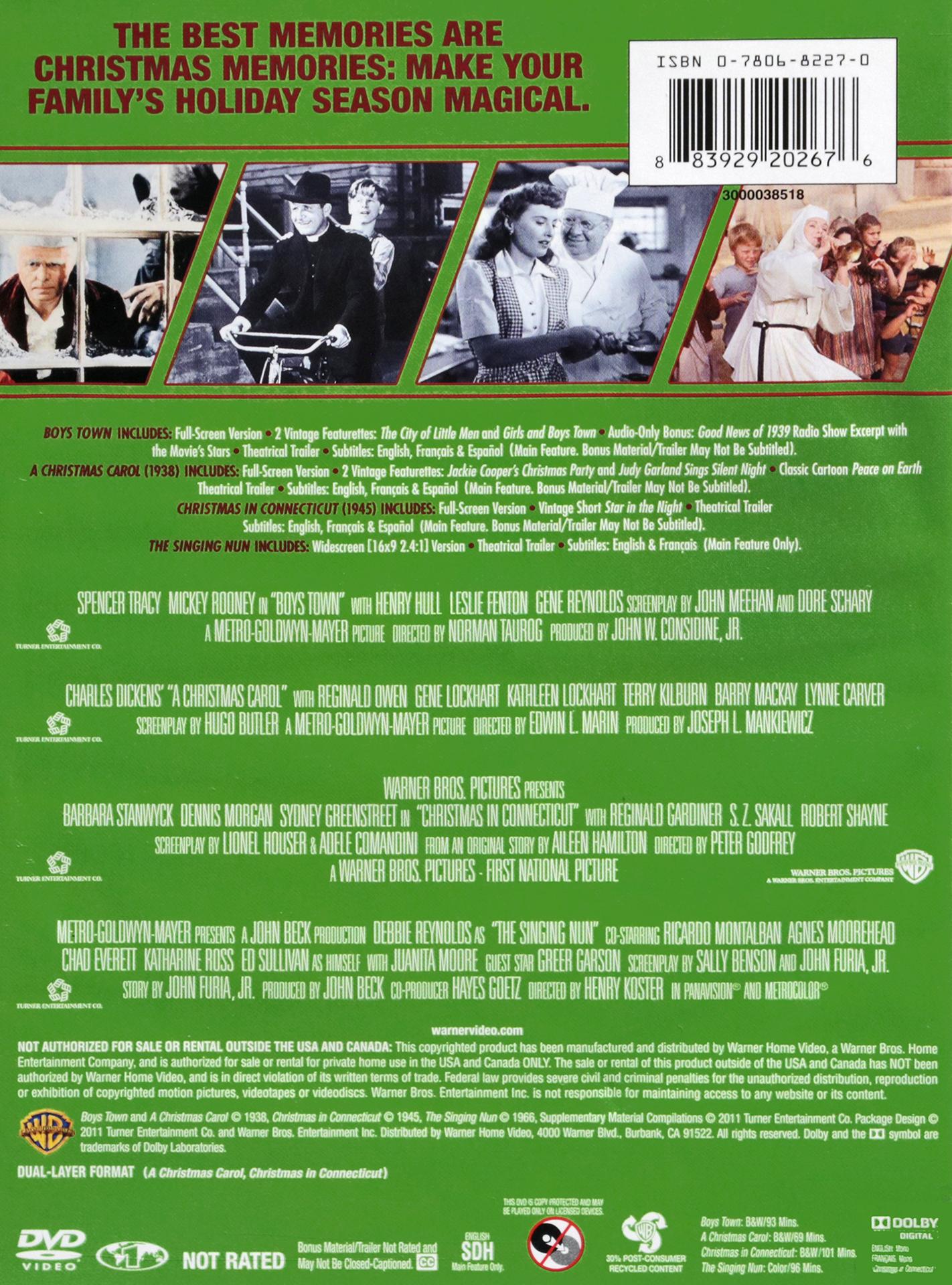 4 FILM FAVORITES: Classic Holiday Collection, Vol. 1 - HamiltonBook.com