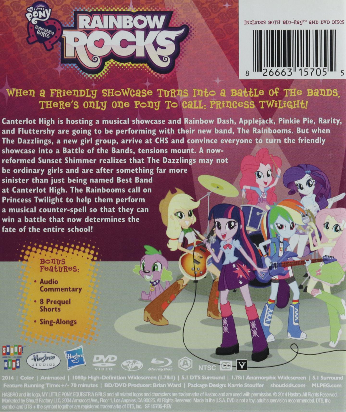 MY LITTLE PONY EQUESTRIA GIRLS: Rainbow Rocks - HamiltonBook.com