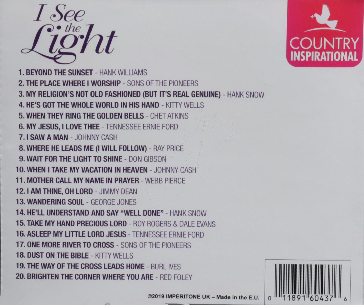 COUNTRY INSPIRATIONAL: I See the Light - HamiltonBook.com