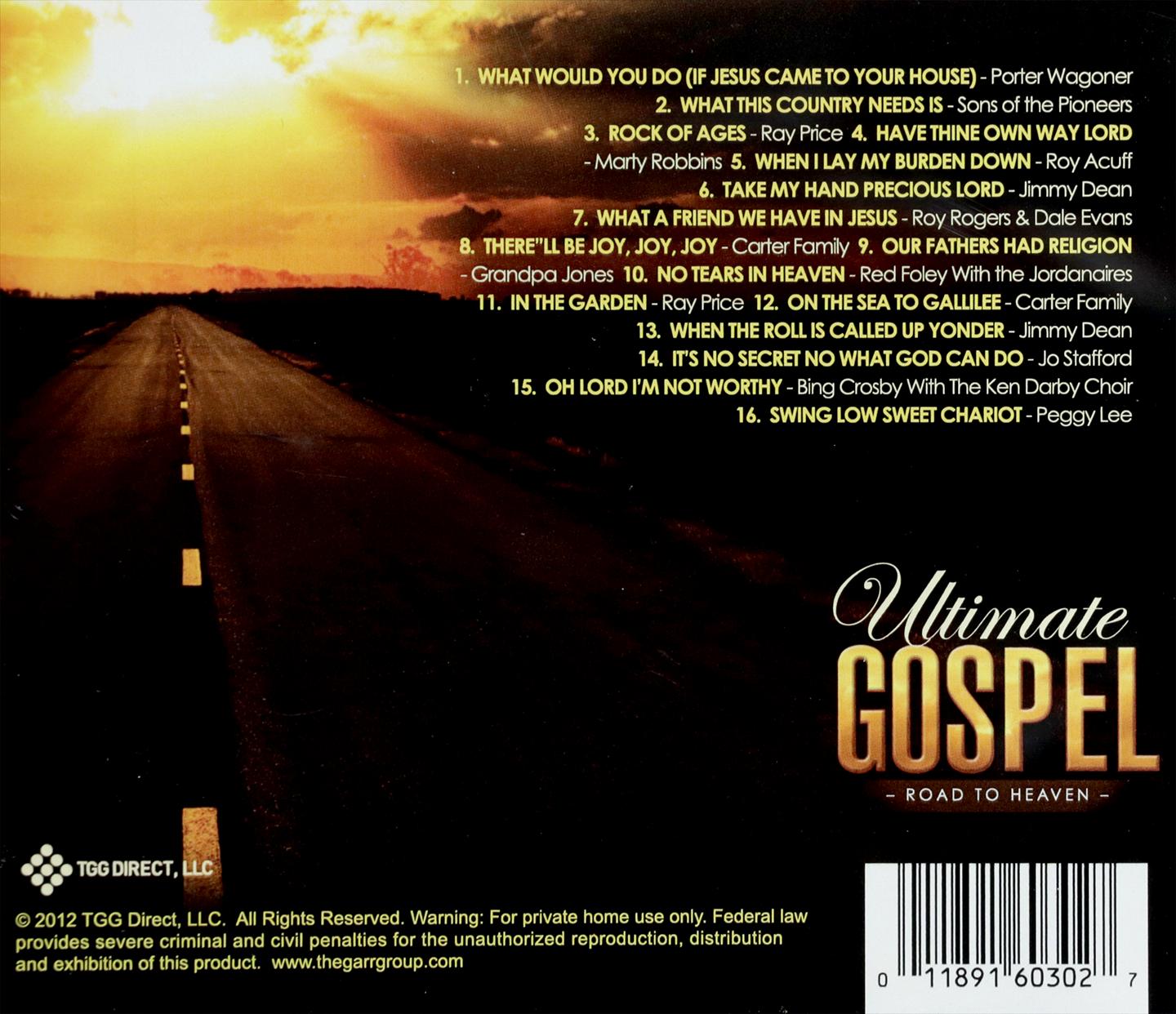 ULTIMATE GOSPEL: Road to Heaven - HamiltonBook.com